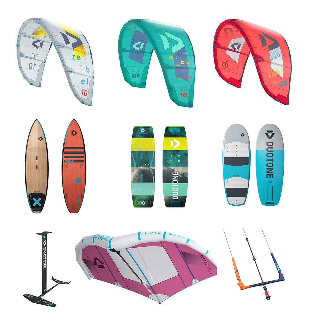 Latest Duotone Kiteboarding Range on offer at FBC Centers